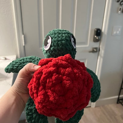 Rose Turtle Crochet Pattern PDF Download, Beginner Friendly Amigurumi ...