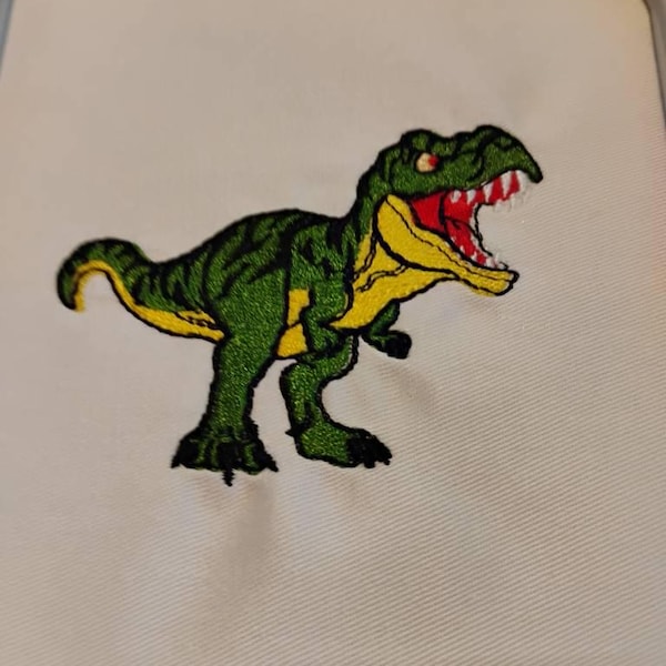 T-rex Embroidery Design, 10 Sizes, Dinosaur Machine Embroidery Design ...