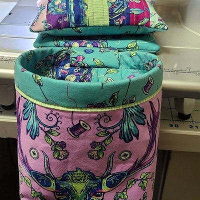 Sew in Style Thread Catcher PDF Pattern and Supply Kit Combo Sewing ...