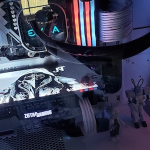 Custom Light RGB GPU Backplate Graphics Card Decoration Board ...