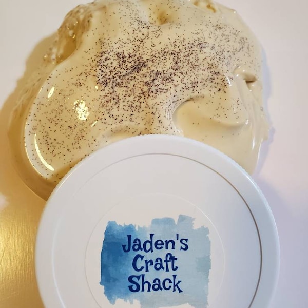 Cinnamon Crunch Cake White Glue Slushee Bead Slime Scented Kawaii ...