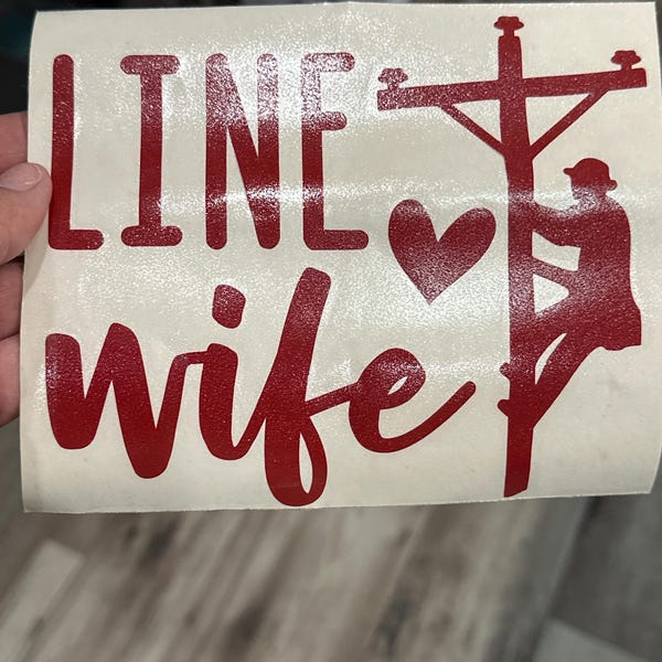 Praying Lineman Decal - Etsy