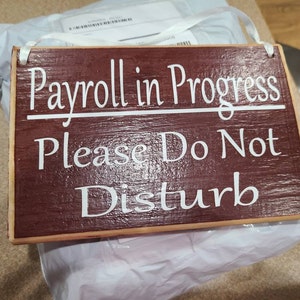 8x6 in Session Please Do Not Disturb Welcome Come on in choose Color ...