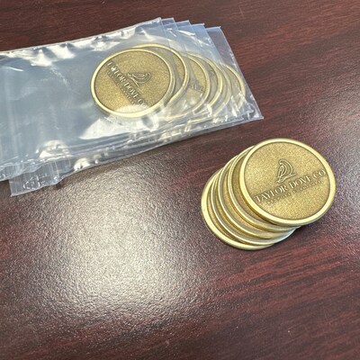 Custom Coin Minting Set Coinage Coin Hand Stamped Coins Custom Souvenir ...