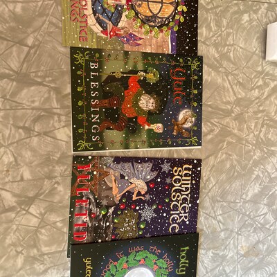 Samhain Halloween All Hallow's Eve Colourful Pagan Fairy Greeting Card ...