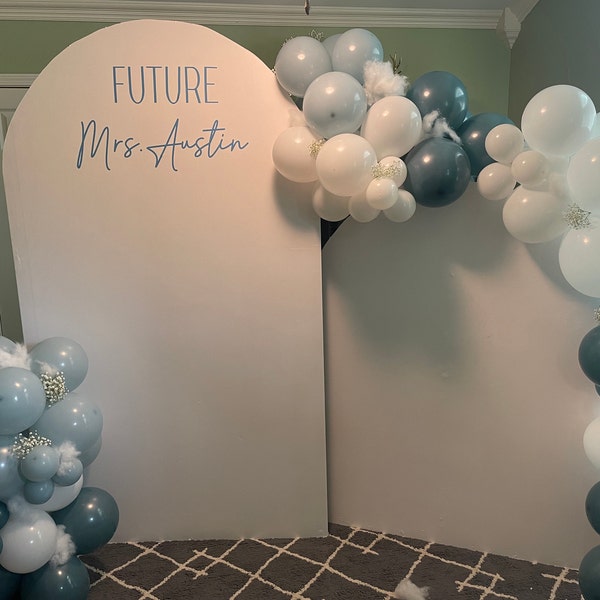 Future Mrs Bridal Shower Decal - the Future Mrs - Miss to Mrs Sticker ...