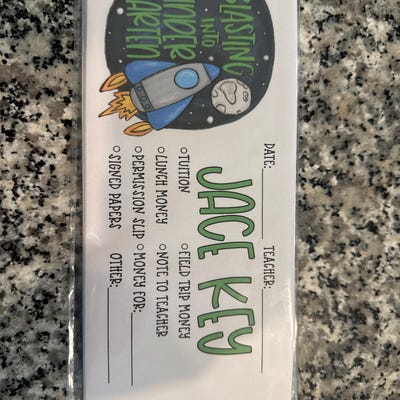 Back to School Envelopes School Stationary Personalized Envelopes for ...