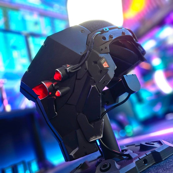 Custom Made Helmets - Wearable Cyberpunk Styled Military Airsoft ...