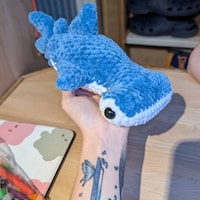 Hamilton the Great Hammerhead Shark Amigurumi Pattern, Crochet ...