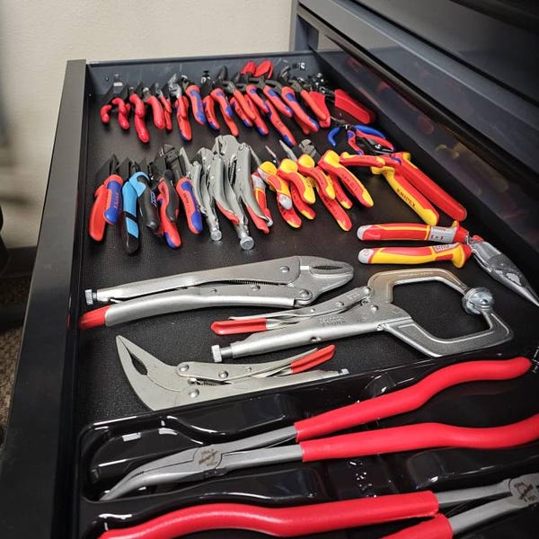 LOW-PROFILE Magnetic Modular Plier Organizer - Etsy