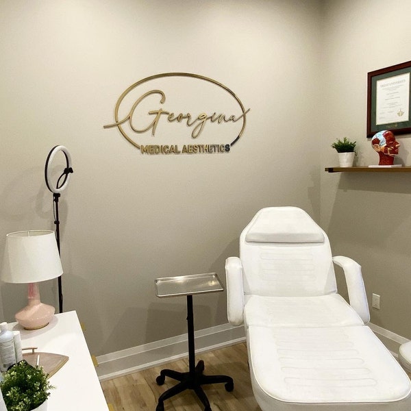 Custom Laser Cut Sign, Business Sign, Salon Sign, Eye Doctor Lobby ...