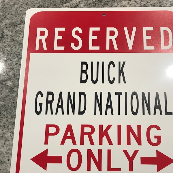 Grand National Parking Sign, Grand National Signs, Grand National ...