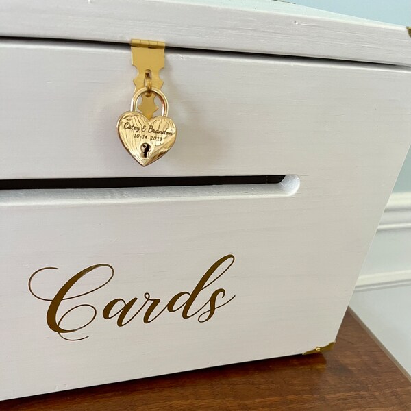 Wedding Lock, Padlock With Key, Heart Lock, Love Lock, Custom Lock ...