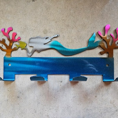 Vertical Dog Silhouette Metal Address Sign With Powder Coat - Etsy