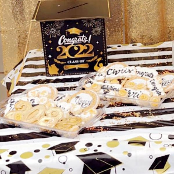 Graduation Sugar Cookies Grad Party Cookies Class of 2026 Cookies ...