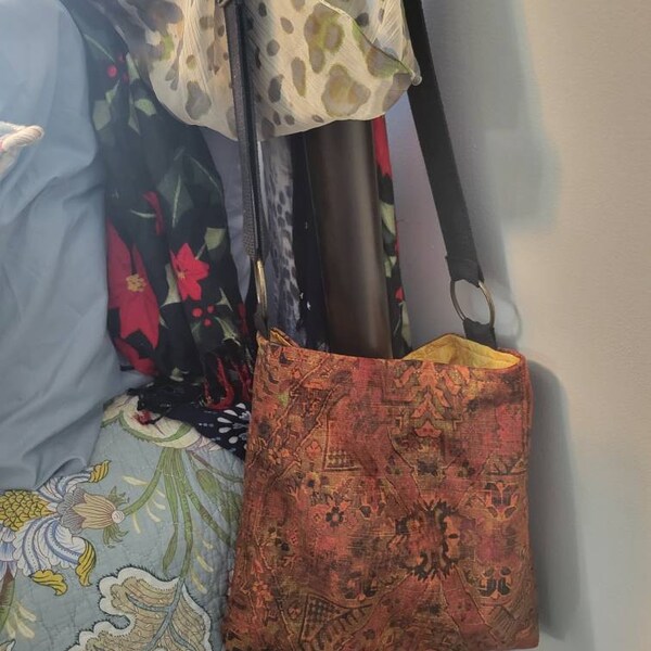 Linen Crossbody Bag, Linen Purse, Shoulder Bag, Washable Crossbody ...