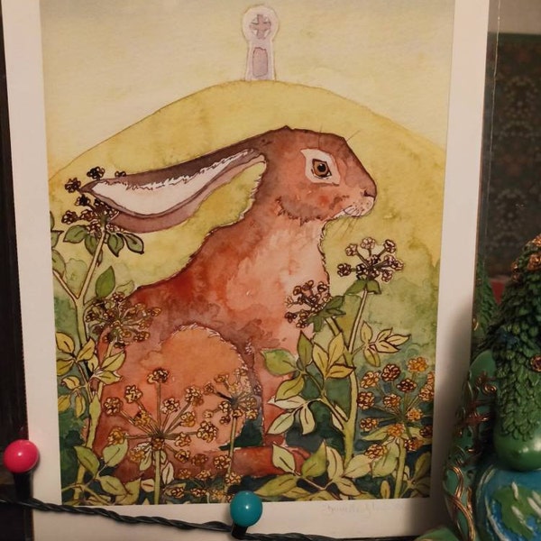 A4 Print 'hare' From the Green Wheel Oracle - Etsy