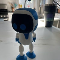 Astro's Playroom Inspired 3D Print Articulated Robot Astrobot ...