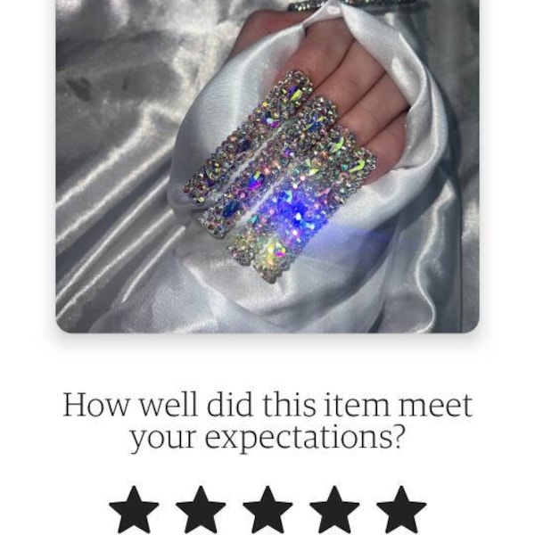 Curve Nails Pink XL Curve Nail Tip Nails With Letters Custom Name on ...