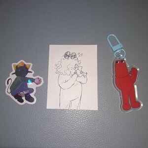 DSMP Benchtrio Acrylic Keychain Charms - Etsy