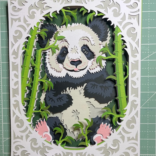 3D Layered Golden Retriever SVG, 3D Layered Dog SVG, Layered Papercut ...