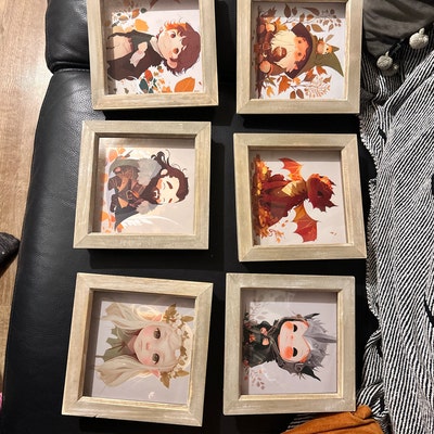 Magic Creature Nursery Art Print Set of 4, DIY Nursery Decor, Magical ...