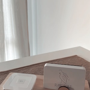 Square Reader Dock Square Payment Sign Laser Cut Business Card Holder ...