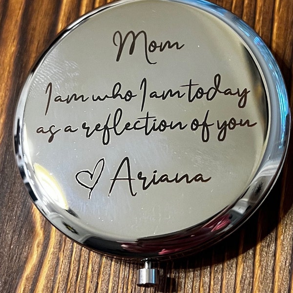 Gift for Mom From Daughter, Personalized Mom Wedding Gift, A Reflection ...