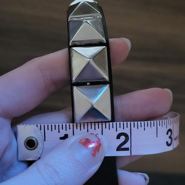 Fluorescent Pyramid Studded Wrist Strap/band - Etsy