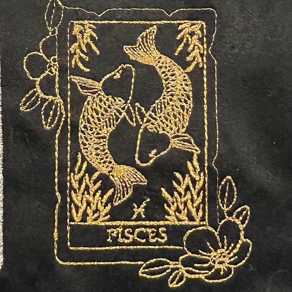 Individual 12 Tarot Carts Embroidery Designs, 7 Size, Tarot Carts ...