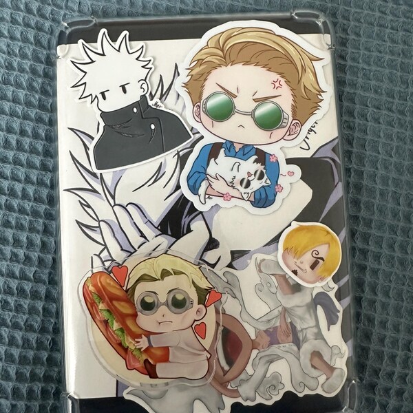 Arcane Keychains – League of Legends Anime Keychain Set, Jinx Vi Viktor ...