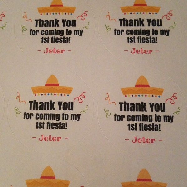 First Fiesta Stickers, Fiesta Theme, Baby Shower, Fiesta Shower, Fiesta ...