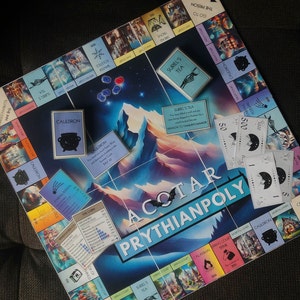 Prythianpoly, an ACOTAR Board Game Inspired in A Court of Thorns and ...