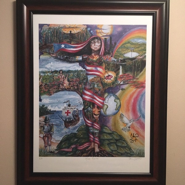 My Puerto Rican Roots (8x10in), the "flamboyán" Tree That Lives in ...