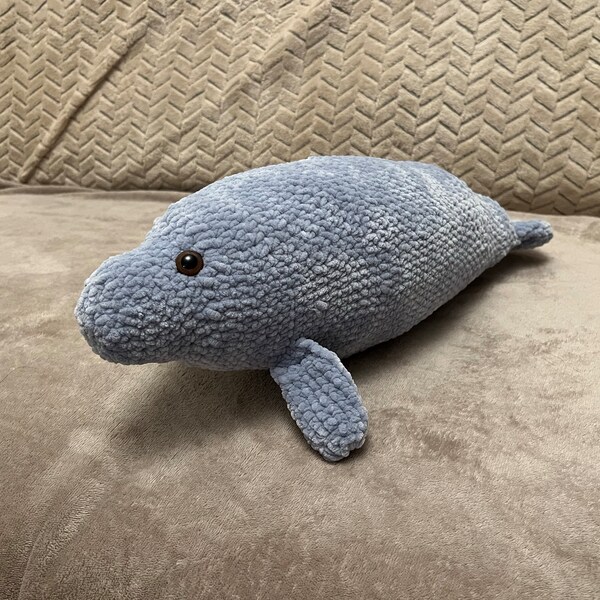 Manatee Crochet Pattern PDF - Etsy