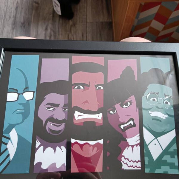 Regular Show ORIGINAL ARTWORK From Graphic Novel "wrasslesplosion" A4 ...