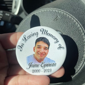 100 in Loving Memory of Rest in Peace 2 Inch Pin Back Buttons - Etsy