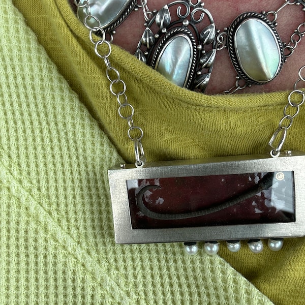 Red Talisman Necklace - Etsy