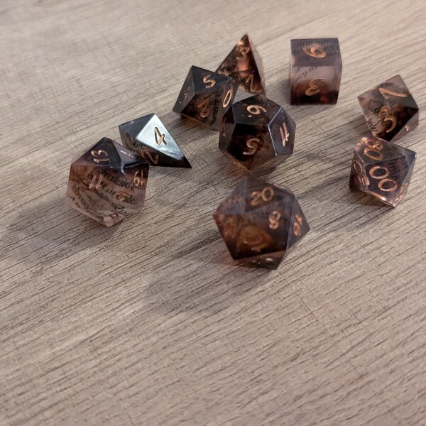 Kelp Forest - 9 Piece Dice Set - Etsy