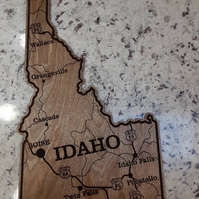 Texas Laser Cut Map SVG File for Laser Machines, Glowforge Pattern - Etsy