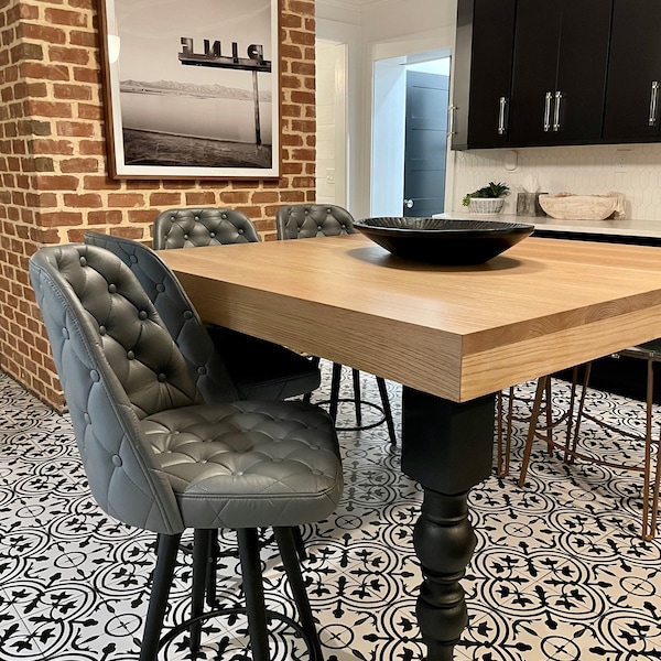Swivel Personalized Height Barstool - Counter Stool - 360 Degrees ...