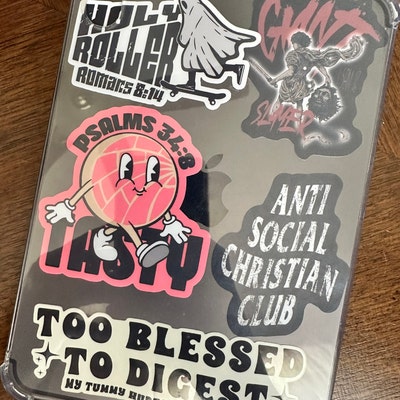 Matchbox Sticker Holy Spirit Bible Stickers Faith Stickers Jesus God ...