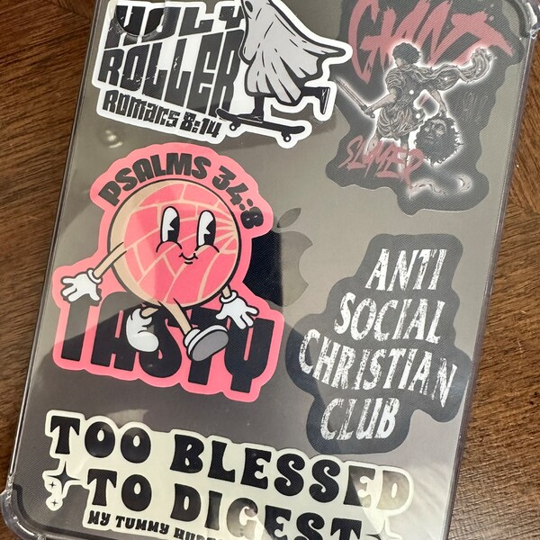 Matchbox Sticker | Holy Spirit | Bible Stickers | Faith Stickers ...