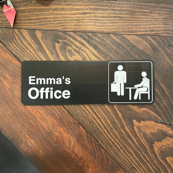 Personalized Door Sign From Tv Show “the Office” | Your Name’s Office ...
