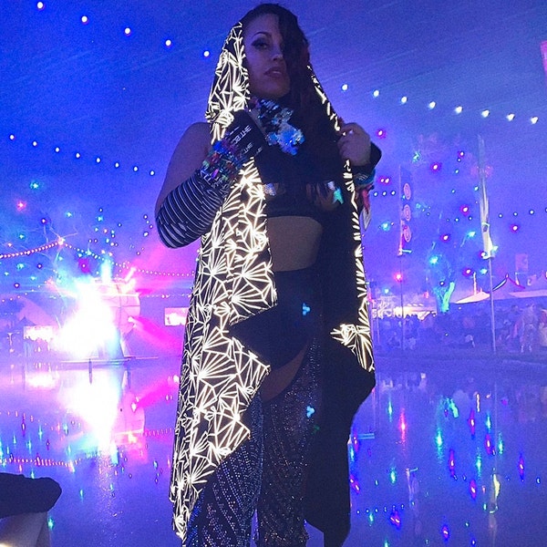 REFRACTION | Unisex Hooded Cloak - Etsy