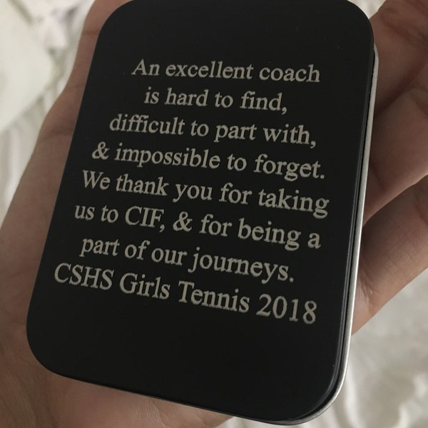 Engraved Whistle: Personalized Coach Gift With Gift Box - Etsy