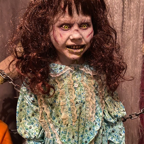 EXORCIST REGAN Life Sized Prop Doll Horror Statue Halloween - Etsy