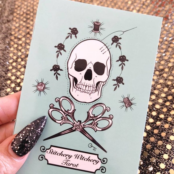 Art Tarot Deck Stitchery Witchery Sewing Victorian Inspired Oringal ...
