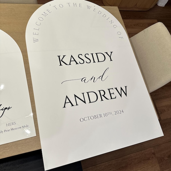 Wedding Seating Chart Acrylic Wedding Seating Chart With 3D Acrylic ...