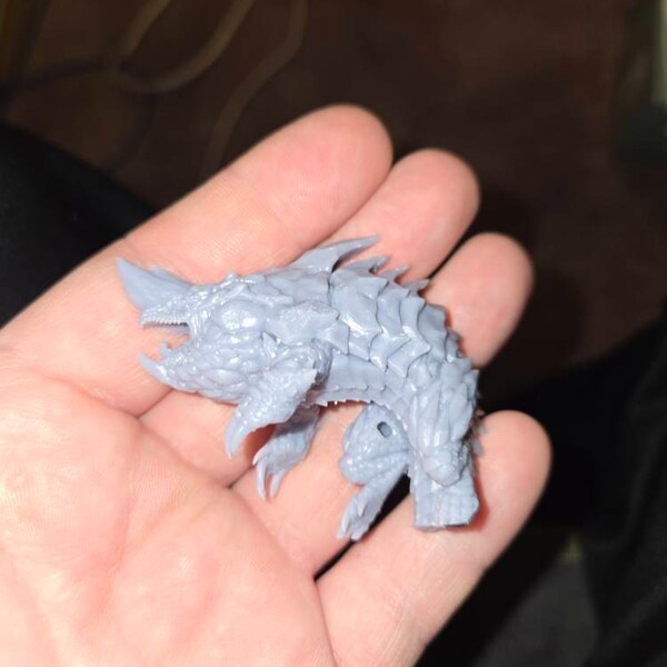 Bugbear Miniature | 3D Printed Dnd Mini | Fantasy Barbarian, Fighter ...